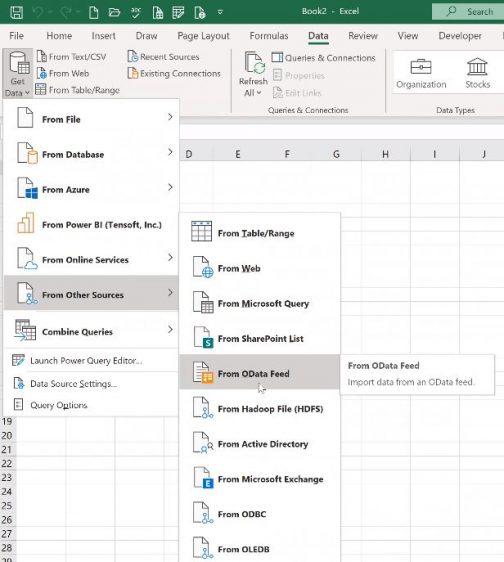 How to Connect to Tensoft APIs with Excel and Power BI